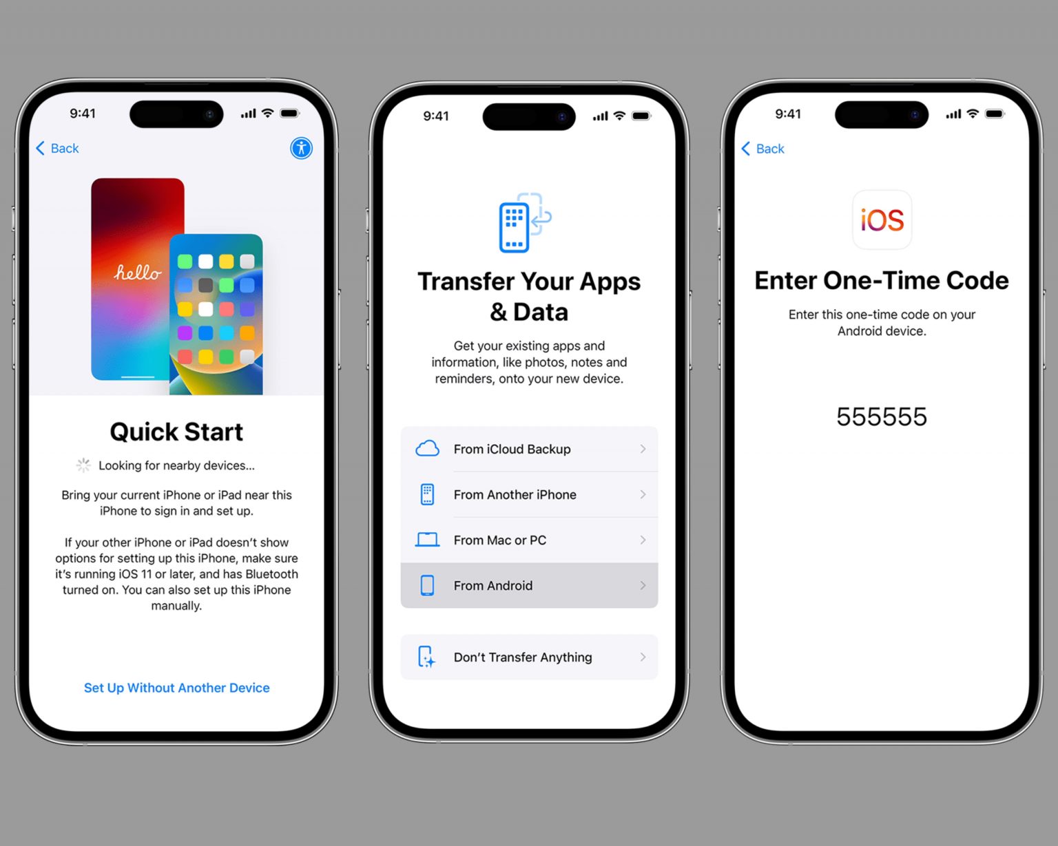 Cel mai simplu mod de a transfera date de pe Android pe iOS - iSpace